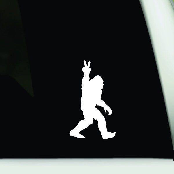Bigfoot Peace Sign - Etsy