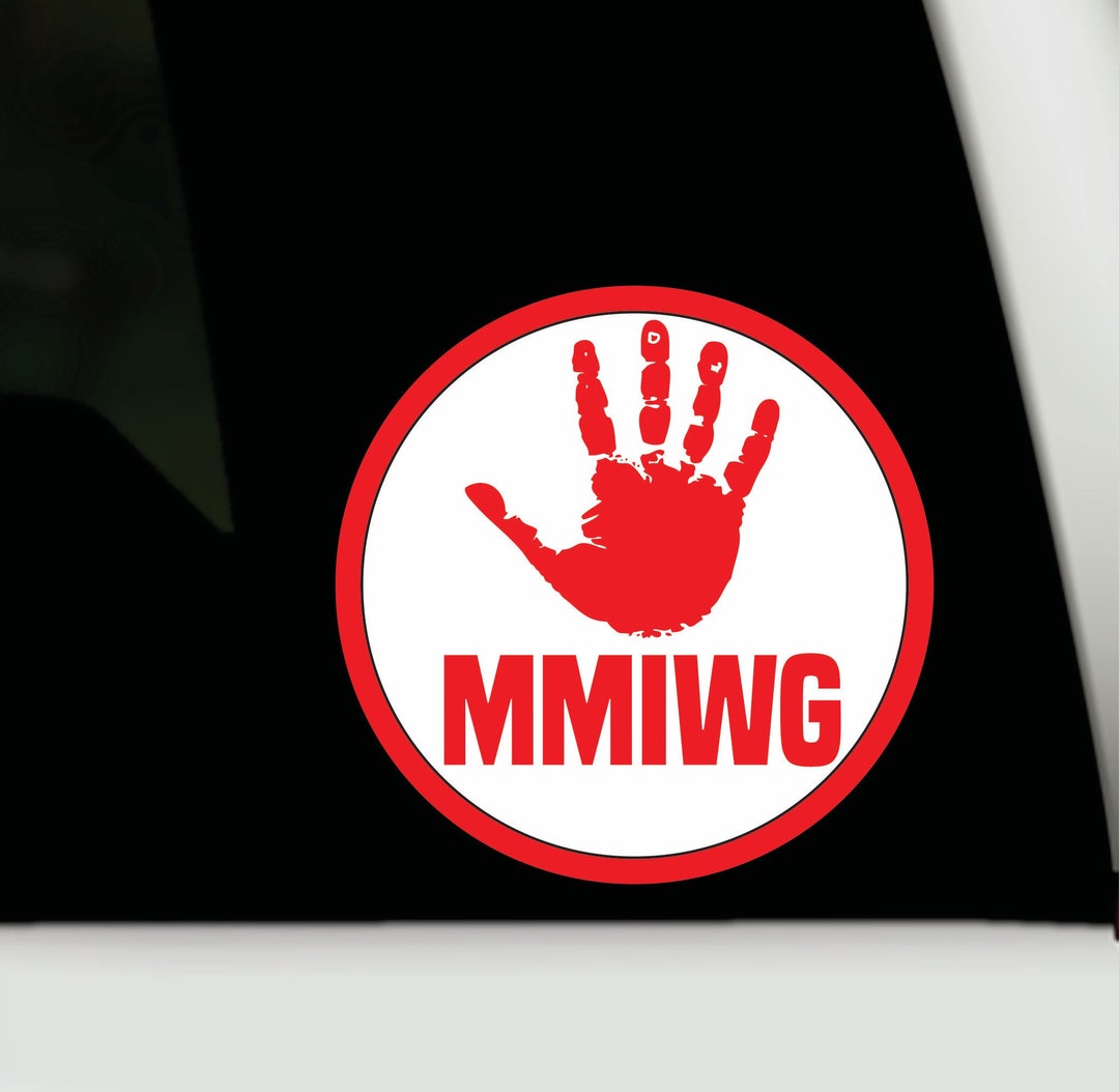MMIWG Bumper Sticker | MMIWG Vinyl Decal Sticker | Missing and Murdered ...