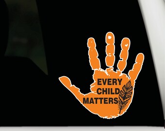 Every Child Matters Vinyl Stickers Every Child Matters Bumper Sticker ...