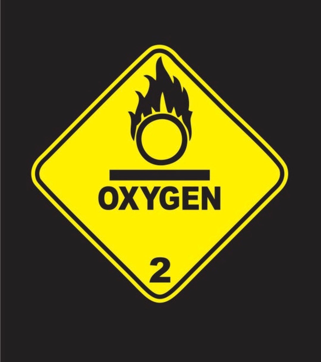 Oxygen Vinyl Decal | Oxygen Car Decal Sticker | Oxygen Bumper Sticker ...