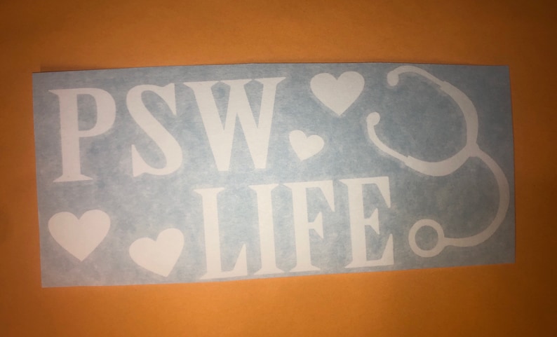 PSW Bumper Sticker PSW Vinyl Car Truck Decal Sticker - Etsy