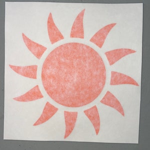 Sun Vinyl Decal | Sun Car Sticker | Sun Bumper Sticker | Sunshine ...