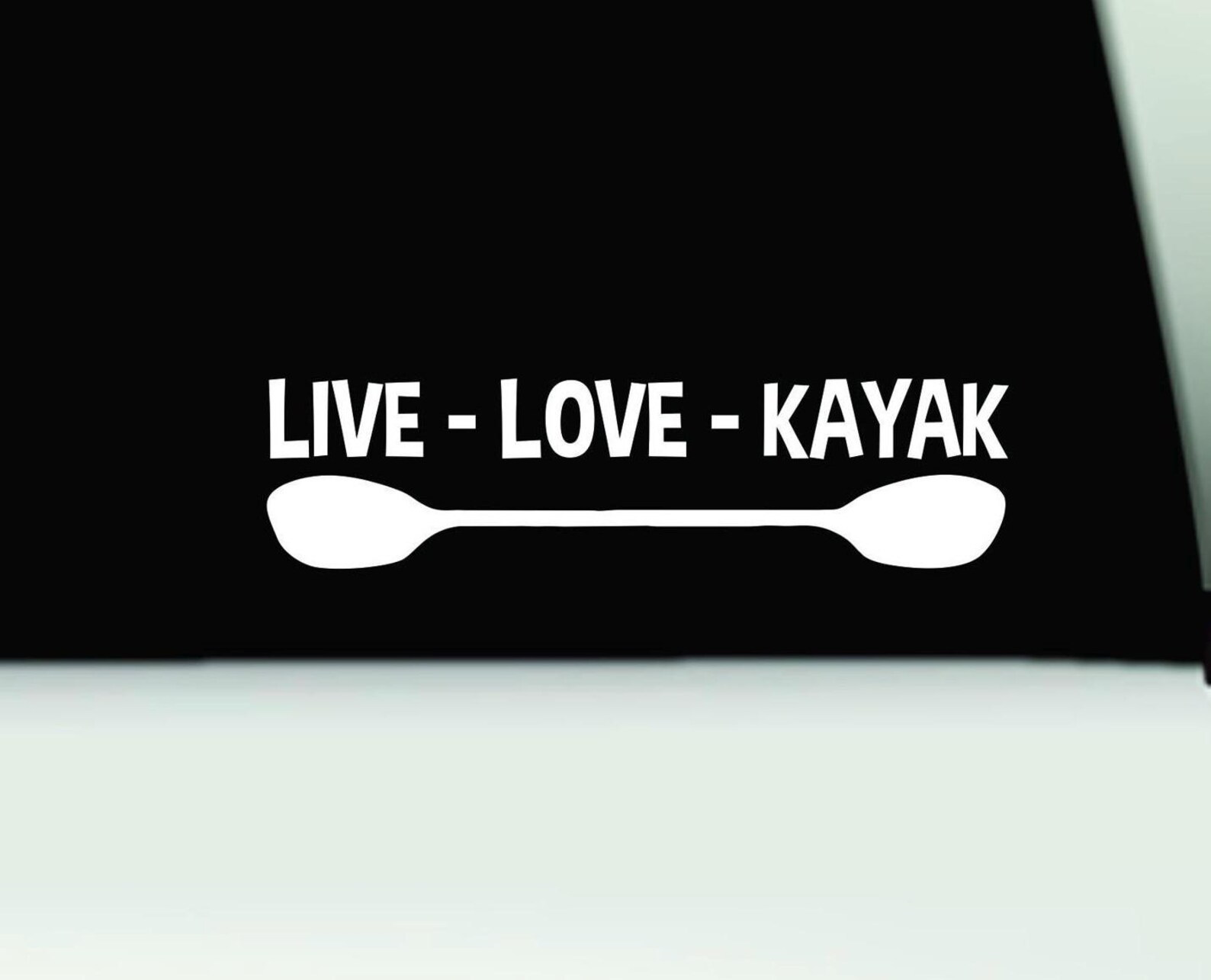 Kayak Bumper Sticker | Kayak Car Sticker | Kayak Sticker | Kayak Vinyl ...