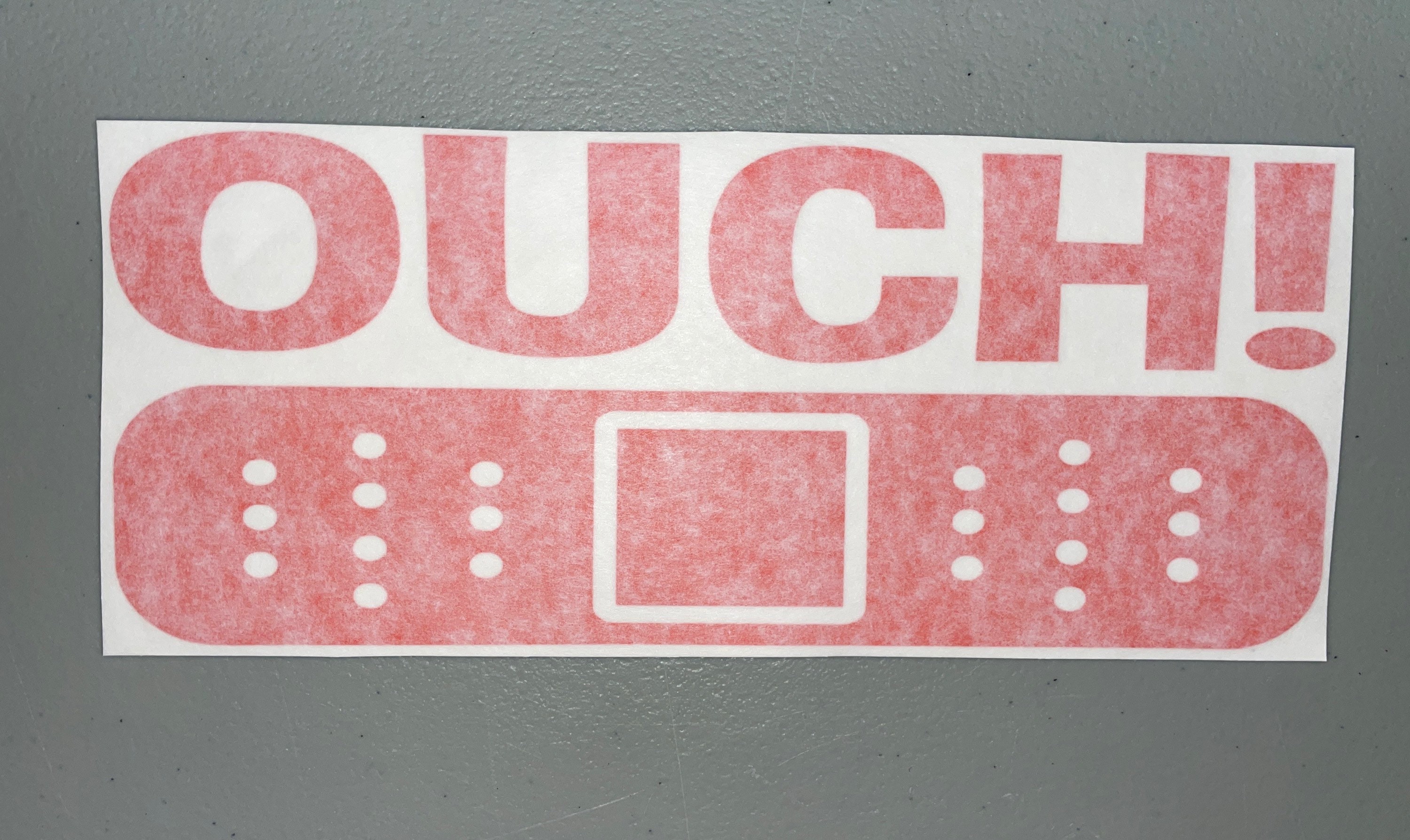 Band Aid Vinyl Decal Band Aid Car Sticker Bandage Vinyl - Etsy