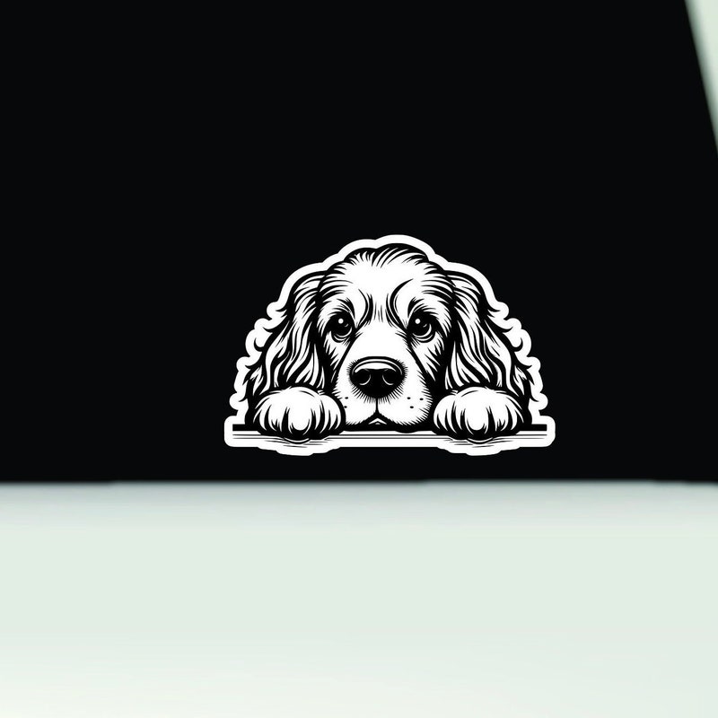 Cocker Spaniel Decal - Etsy