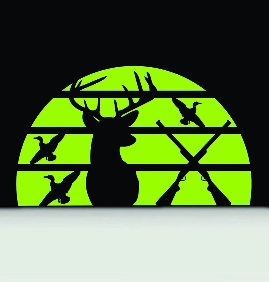 Deer Bumper Sticker | Deer Vinyl Decal | Deer Vinyl Sticker | Hunting ...