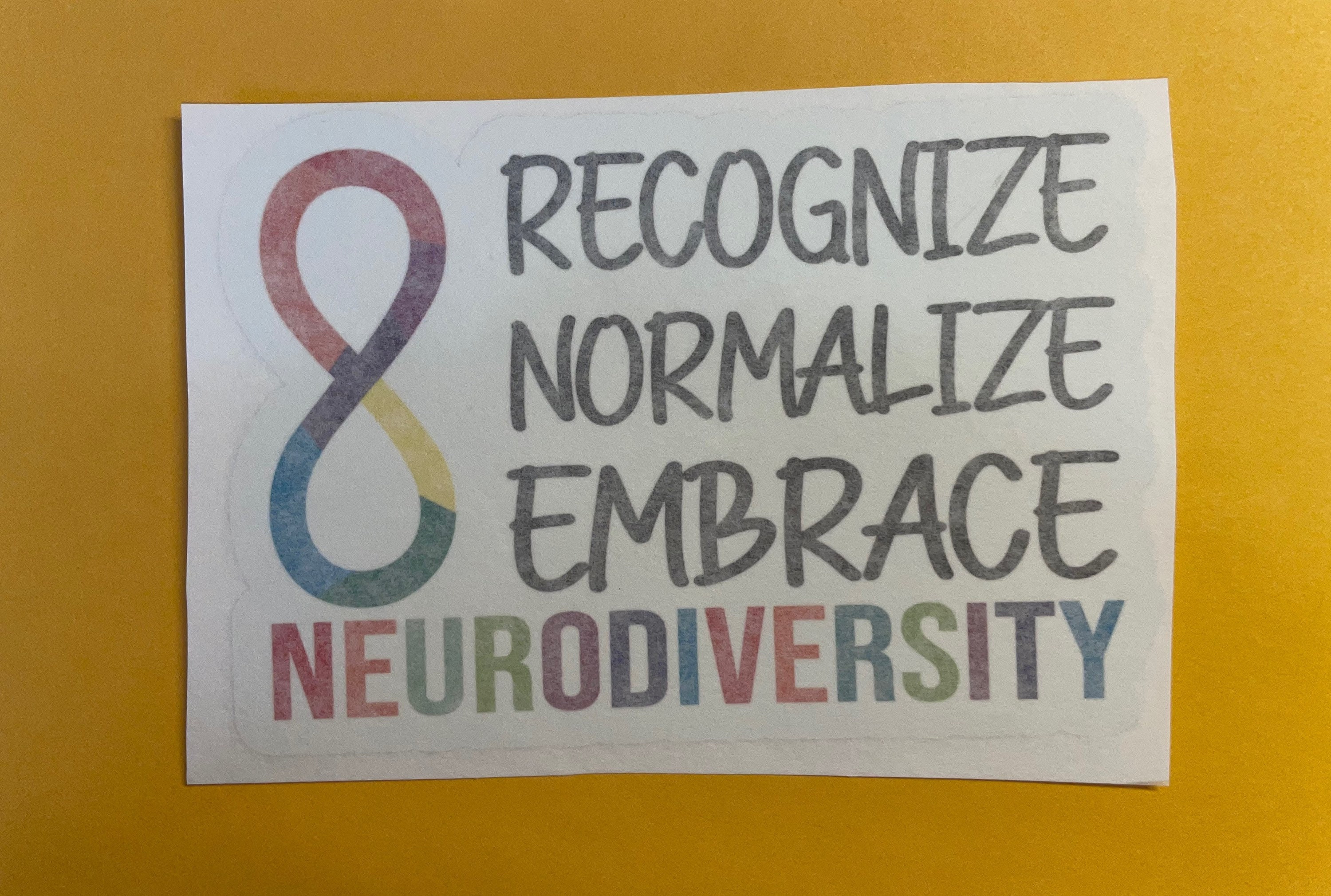 Embrace Neurodiversity Bumper Sticker Embrace Neurodiversity - Etsy UK