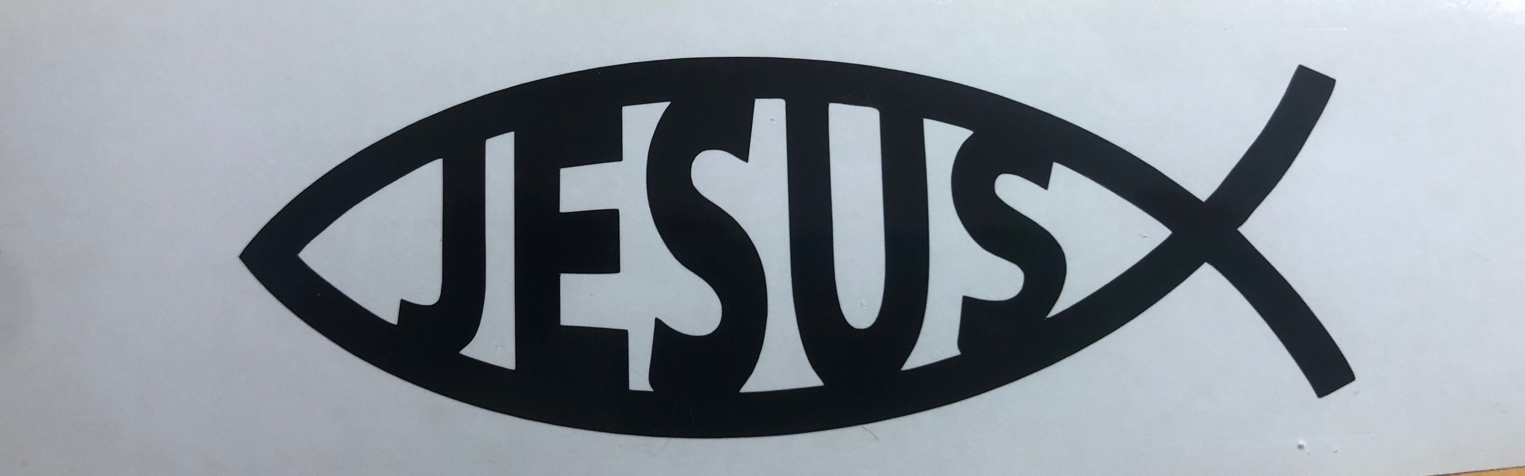 Jesus Bumper Sticker Jesus Symbol Car Decal Jesus Vinyl - Etsy Ireland
