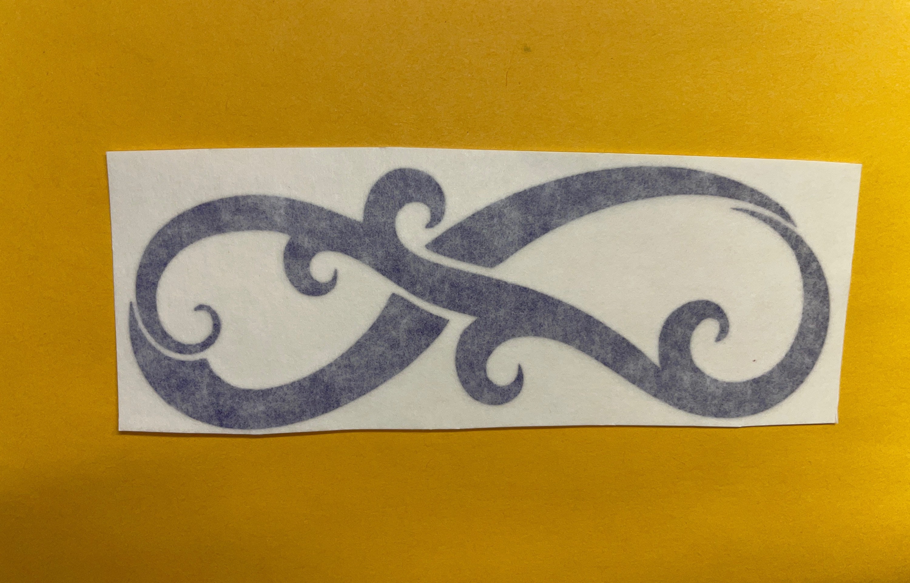 Infinity Symbol Sticker Infinity Car Decal Infinity Symbol - Etsy