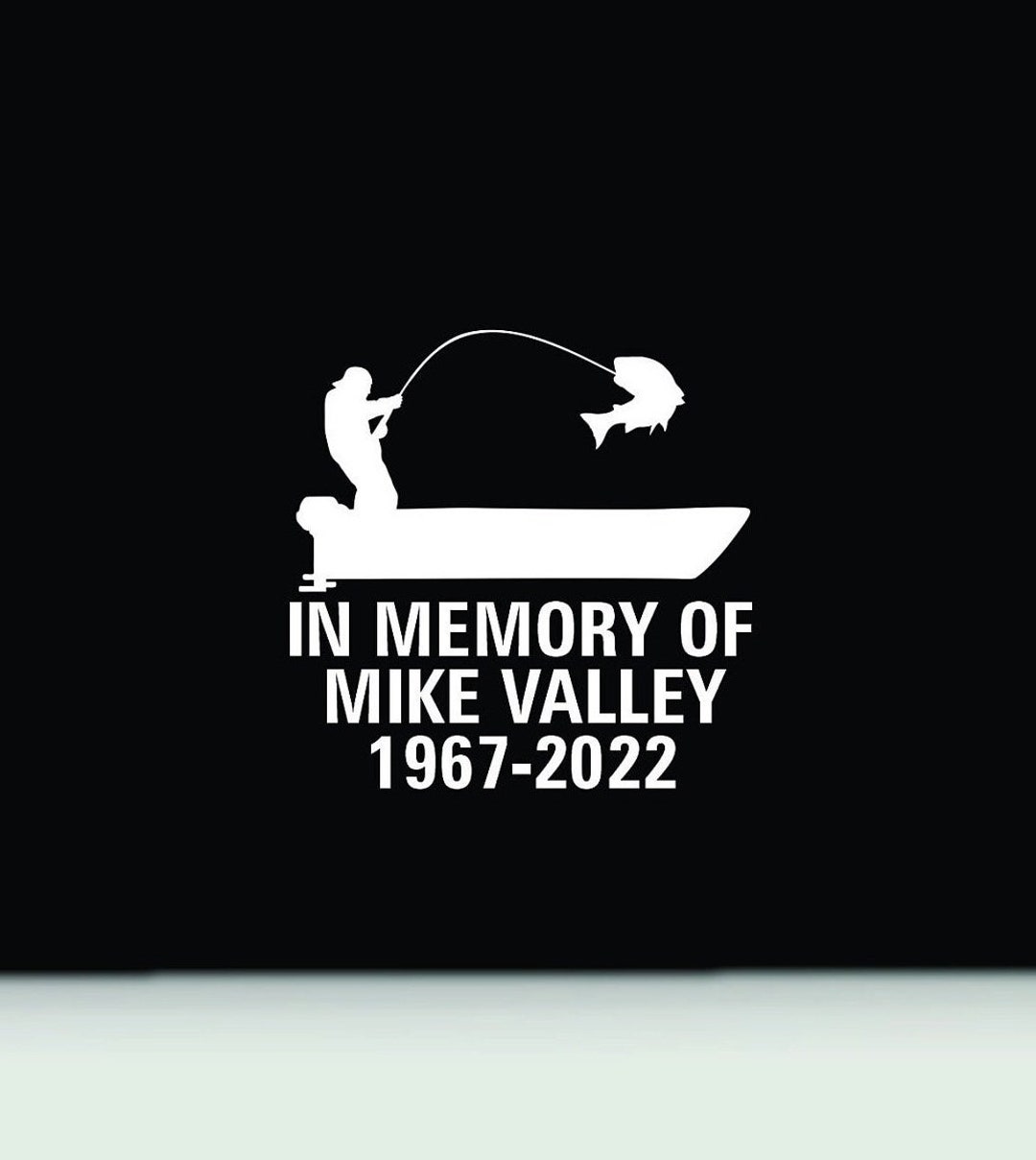 In Memory of Vinyl Fishing Decal | Custom Memorial Decal | in Memory of ...