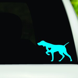 Vizsla Dog Bumper Sticker Vizsla Vinyl Decal Vizsla Dog - Etsy