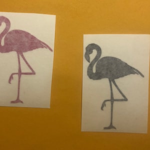 Flamingo Vinyl Decal | Flamingo Bumper Sticker | Flamingo Car Decal ...