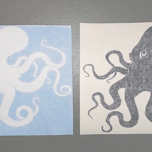 Kraken Vinyl Decal Kraken Bumper Sticker Kraken Vinyl - Etsy