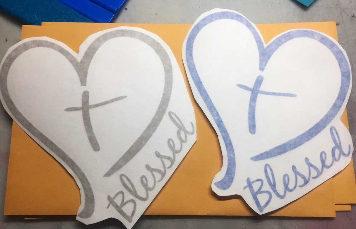 Blessed Car Decal Blessed Bumper Sticker Blessed Vinyl | Etsy