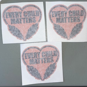 Every Child Matters Sticker | Every Child Matters Bumper Sticker ...