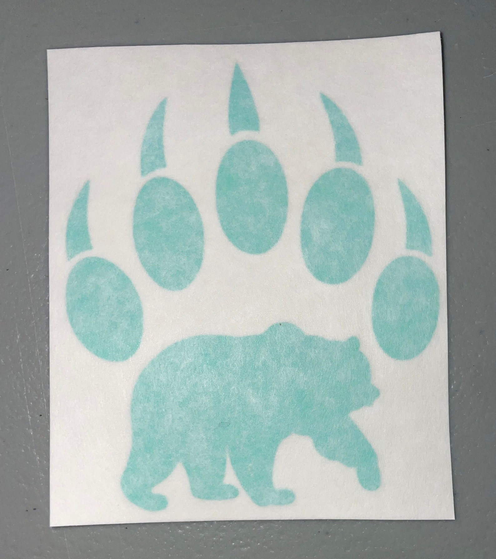 Bear Claw Vinyl Decal | Bear Paw Sticker | Bear Claw | Bear Claw Bumper ...