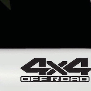 4x4 Bumper Sticker 4x4 Truck Sticker 4x4 Truck Decal 4x4 | Etsy