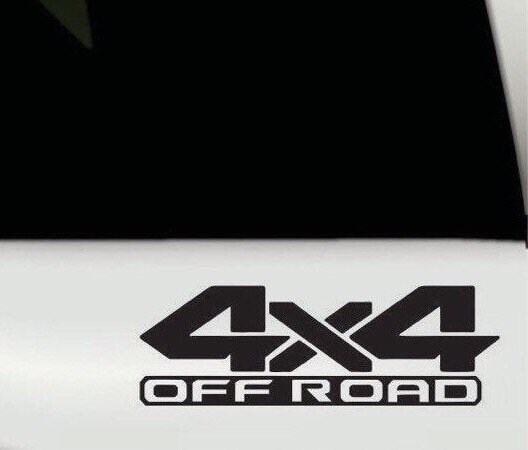 4x4 Bumper Sticker 4x4 Truck Sticker 4x4 Truck Decal 4x4 | Etsy Canada