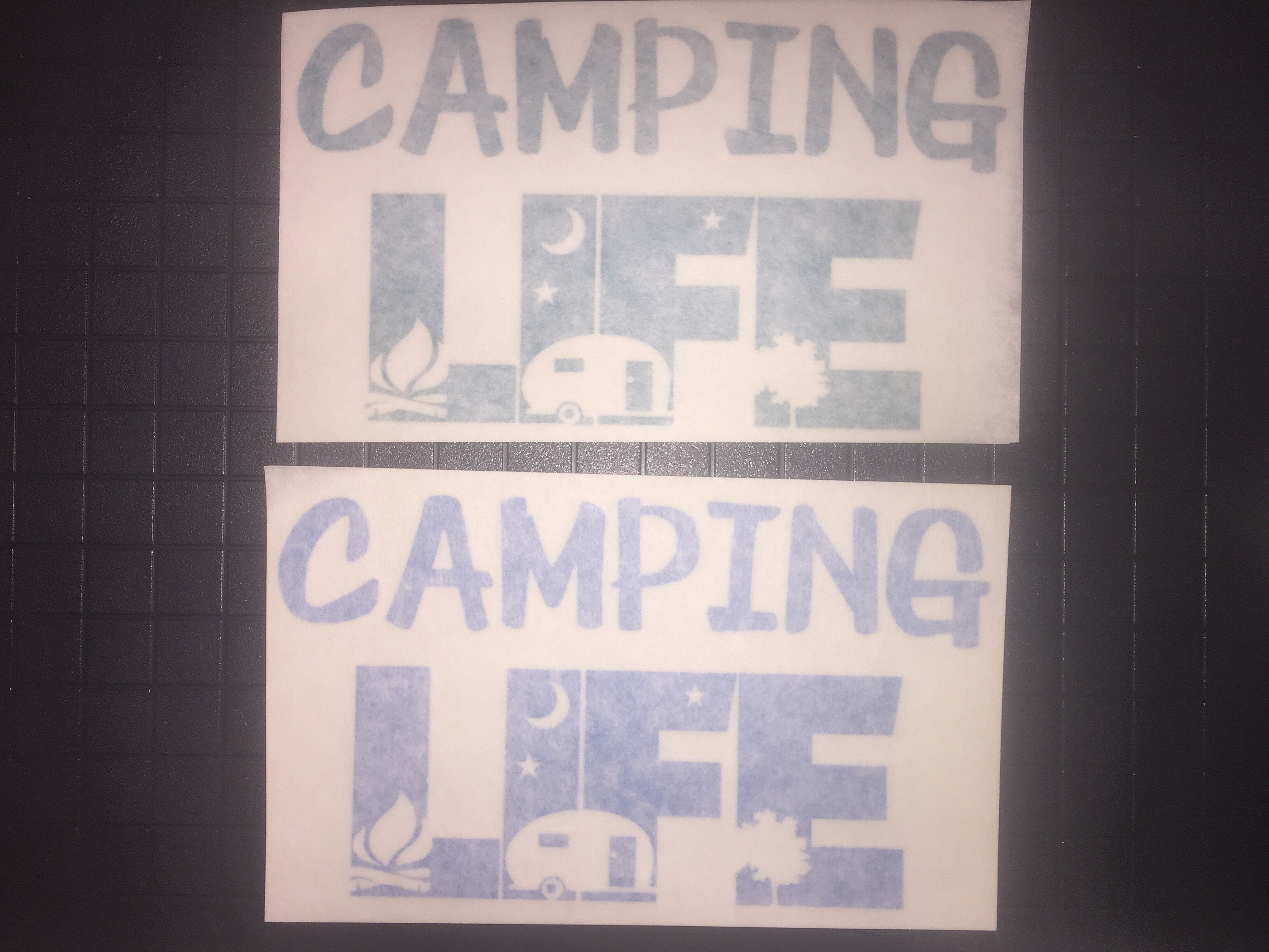 Camping Life Decal Camping Life Sticker Camping Decal - Etsy