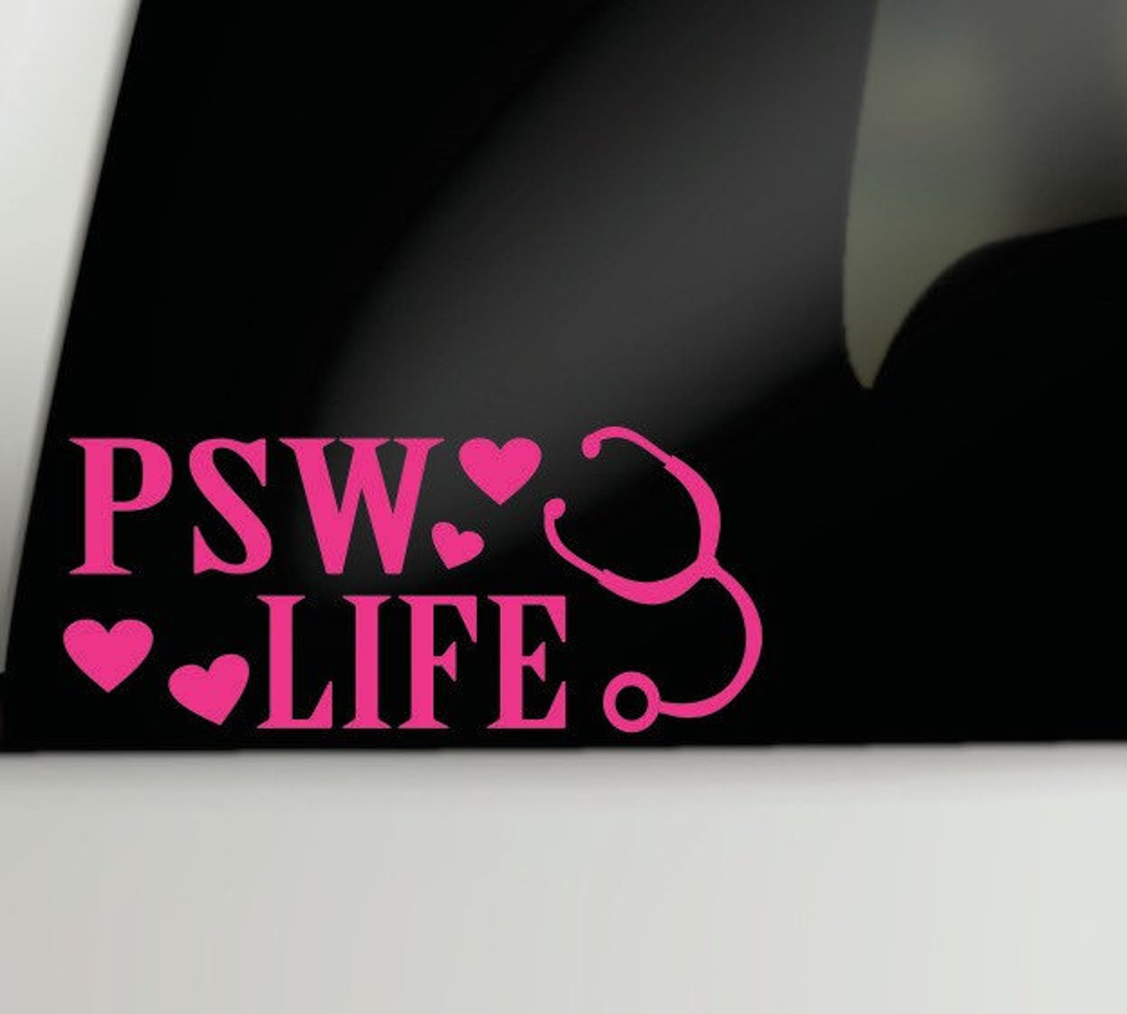 PSW bumper sticker PSW vinyl car truck decal sticker | Etsy