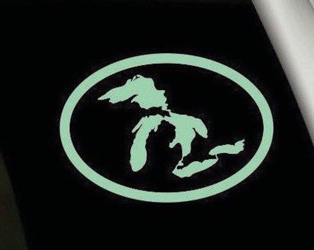 Great Lakes Decal | Great Lakes Sticker | Lake Michigan | the Great ...