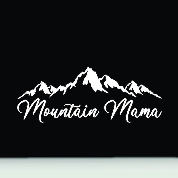 Car Mountain Decal - Etsy