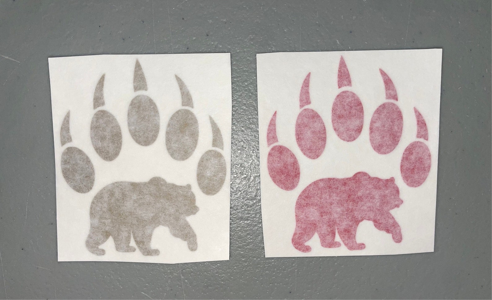 Bear Claw Vinyl Decal | Bear Paw Sticker | Bear Claw | Bear Claw Bumper ...