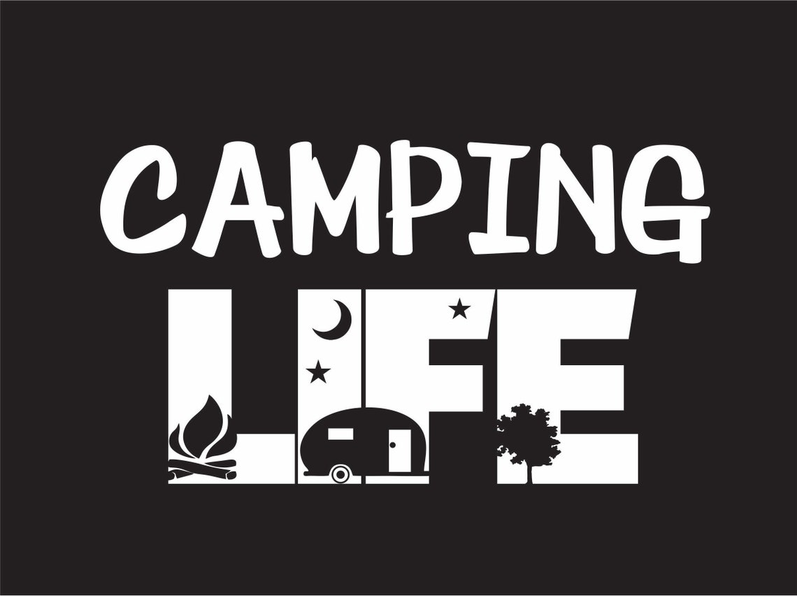 Camping Life Decal | Camping Life Sticker | Camping Decal | Camping ...