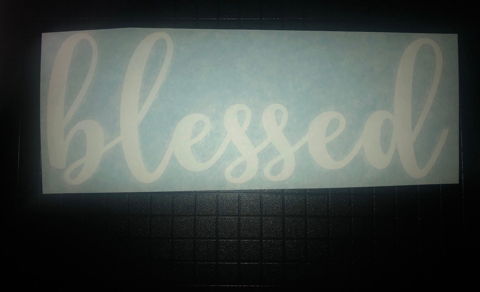 Blessed Bumper Sticker | Blessed Vinyl Decal | Blessed Car Sticker ...