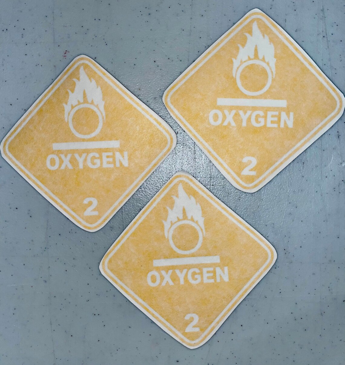 Oxygen Vinyl Decal | Oxygen Car Decal Sticker | Oxygen Bumper Sticker ...