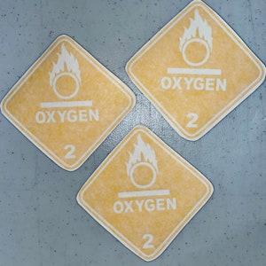 Oxygen Vinyl Decal | Oxygen Car Decal Sticker | Oxygen Bumper Sticker ...