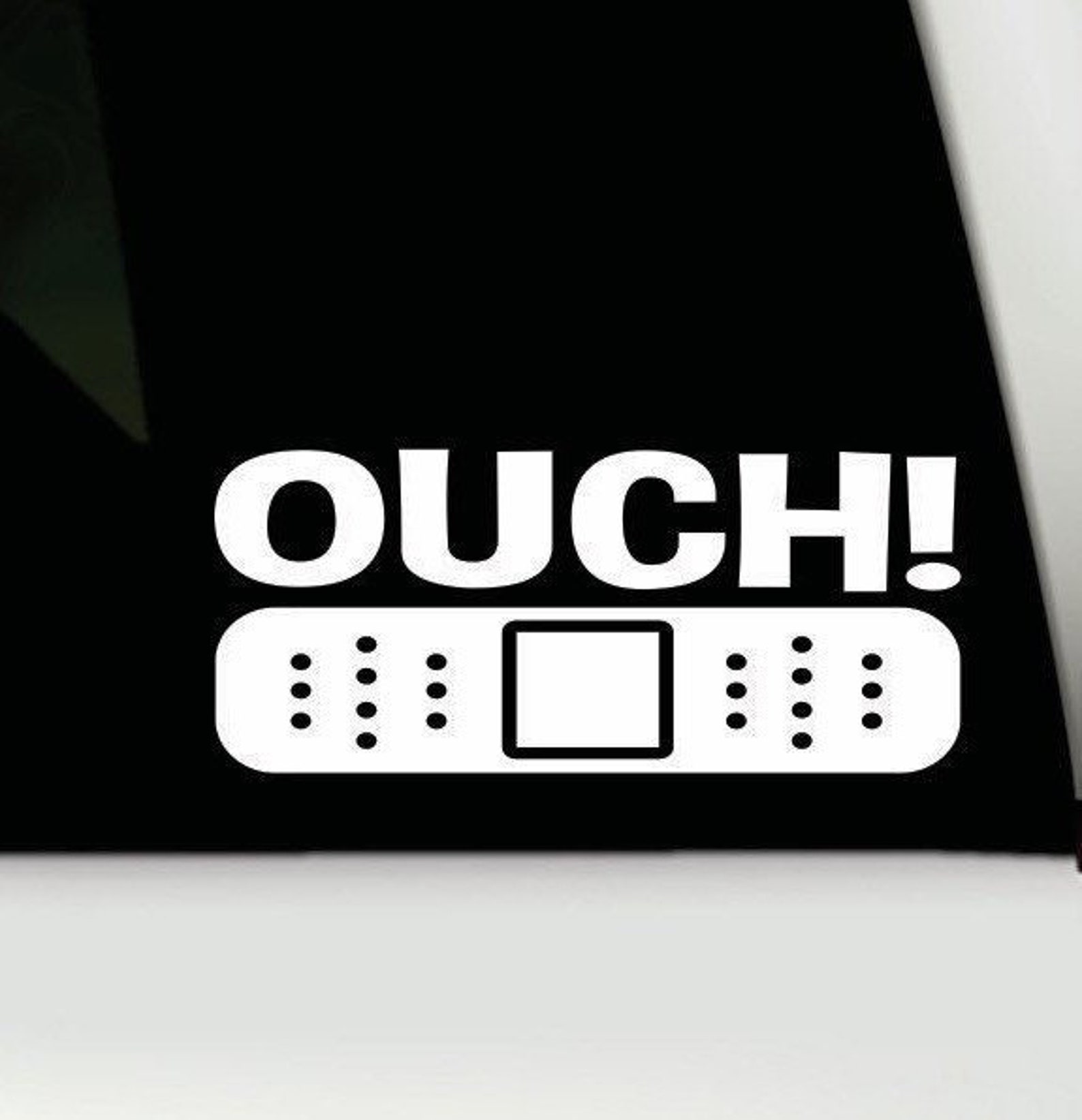 Band Aid Vinyl Decal | Band Aid Car Sticker | Bandage Vinyl Car Truck ...