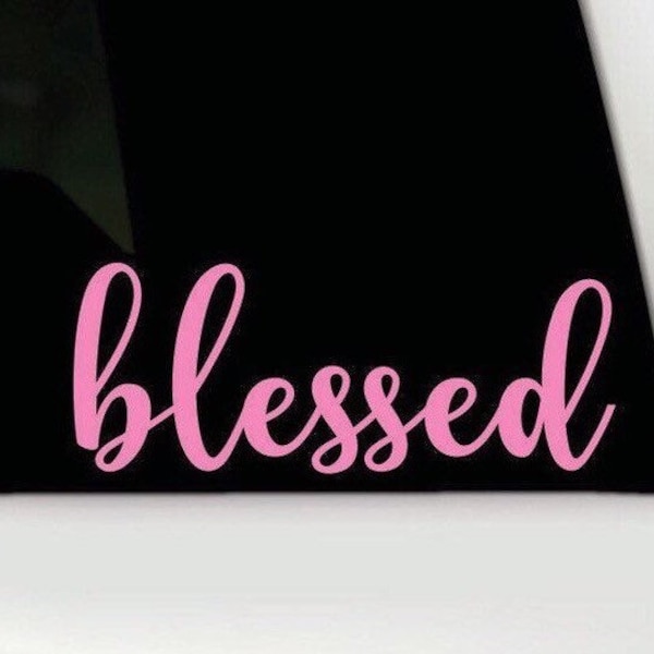 Blessed Car Stickers - Etsy