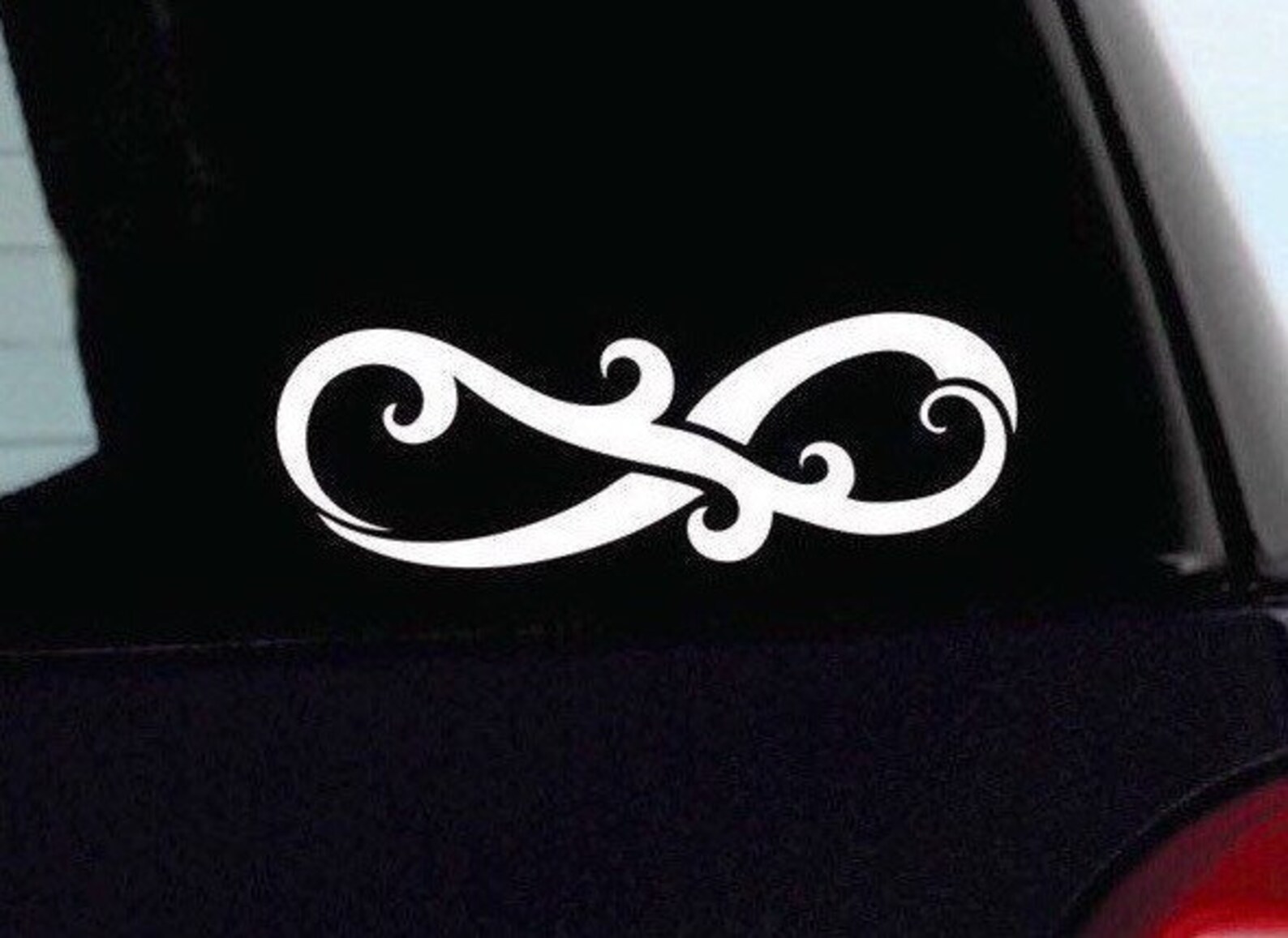 Infinity Symbol Sticker Infinity Car Decal Infinity Symbol | Etsy