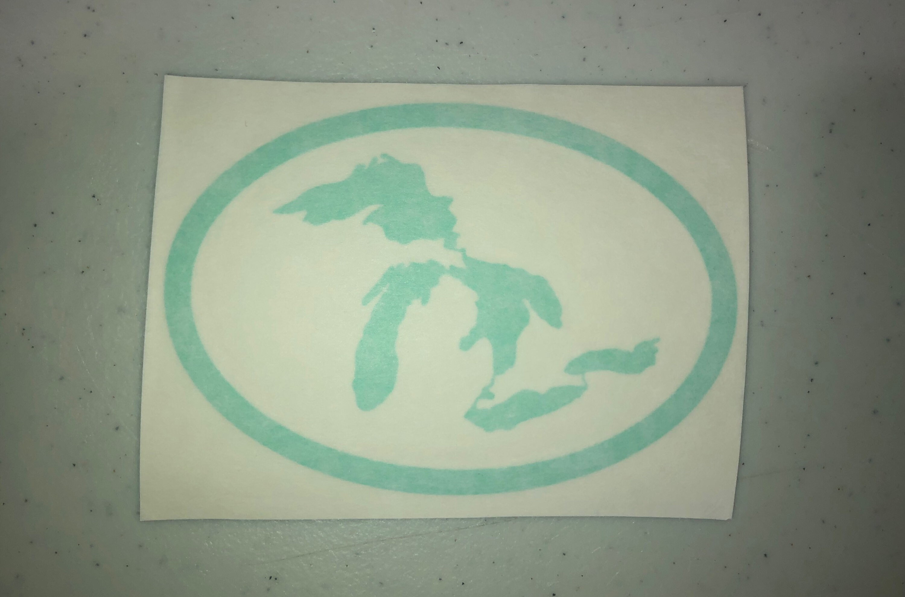 Great Lakes Decal Great Lakes Sticker Lake Michigan the - Etsy Canada
