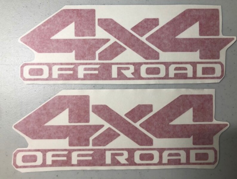 4x4 Bumper Sticker 4x4 Truck Sticker 4x4 Truck Decal 4x4 | Etsy