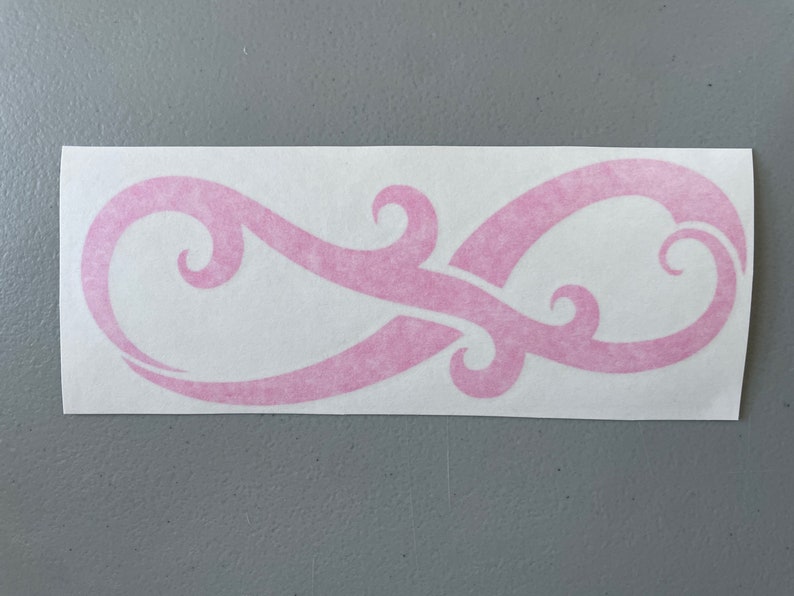Infinity Symbol Sticker Infinity Car Decal Infinity Symbol - Etsy
