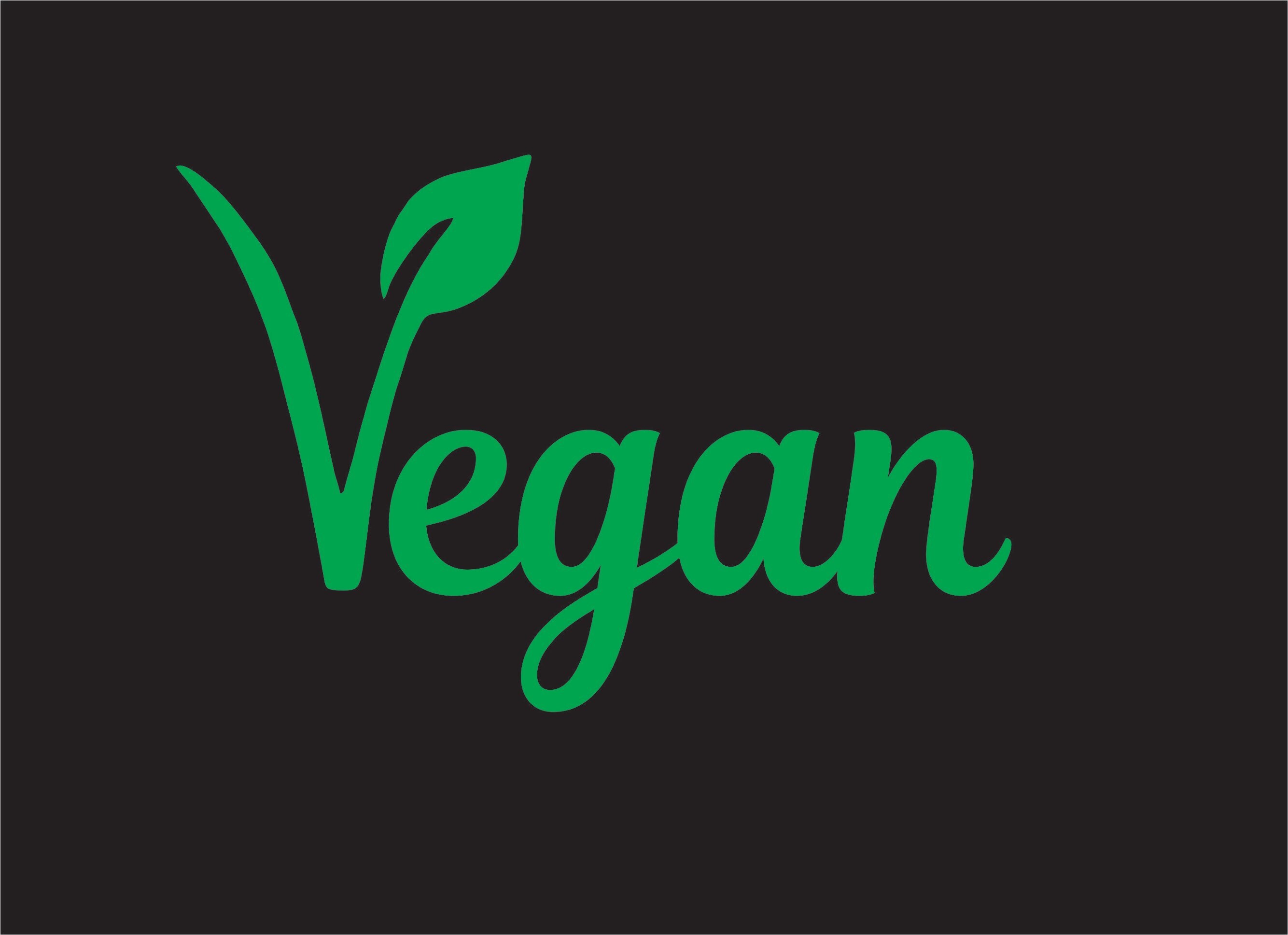 Vegan Vinyl Decal Vegan Sticker Vegan Bumper Sticker | Etsy
