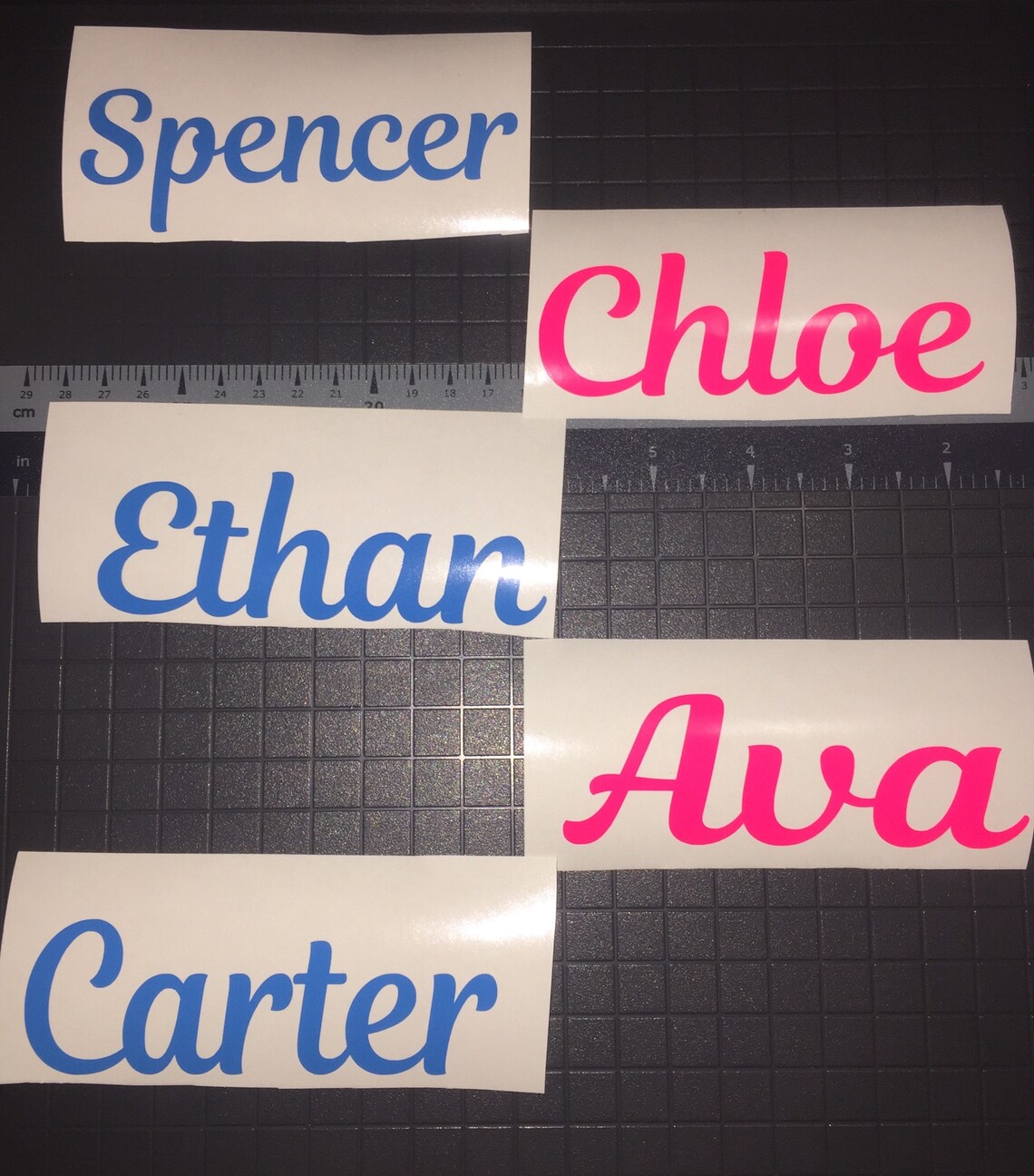 Name Decal Name Sticker Vinyl Name Decal Personalized | Etsy