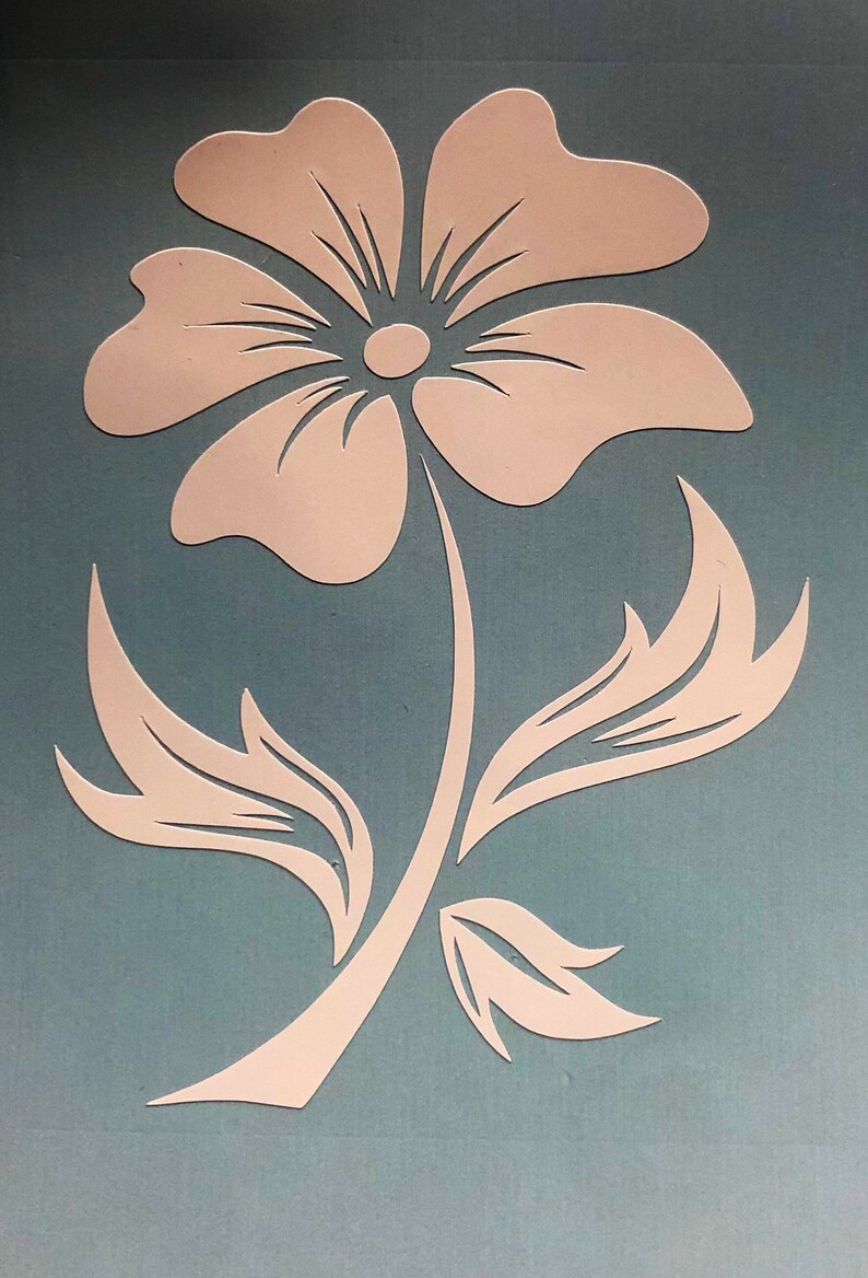 Flower Bumper Sticker Flower Vinyl Decal Flower Window - Etsy