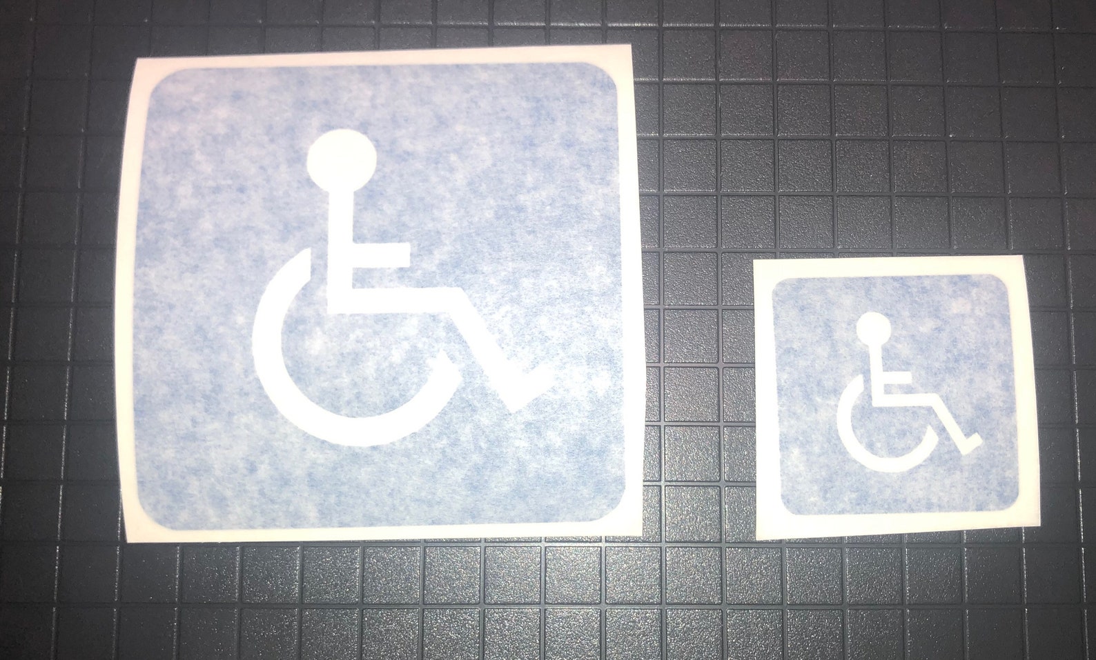 Wheelchair Vinyl Decal Wheelchair Bumper Sticker - Etsy