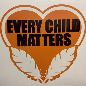Every Child Matters Sticker | Every Child Matters Bumper Sticker ...