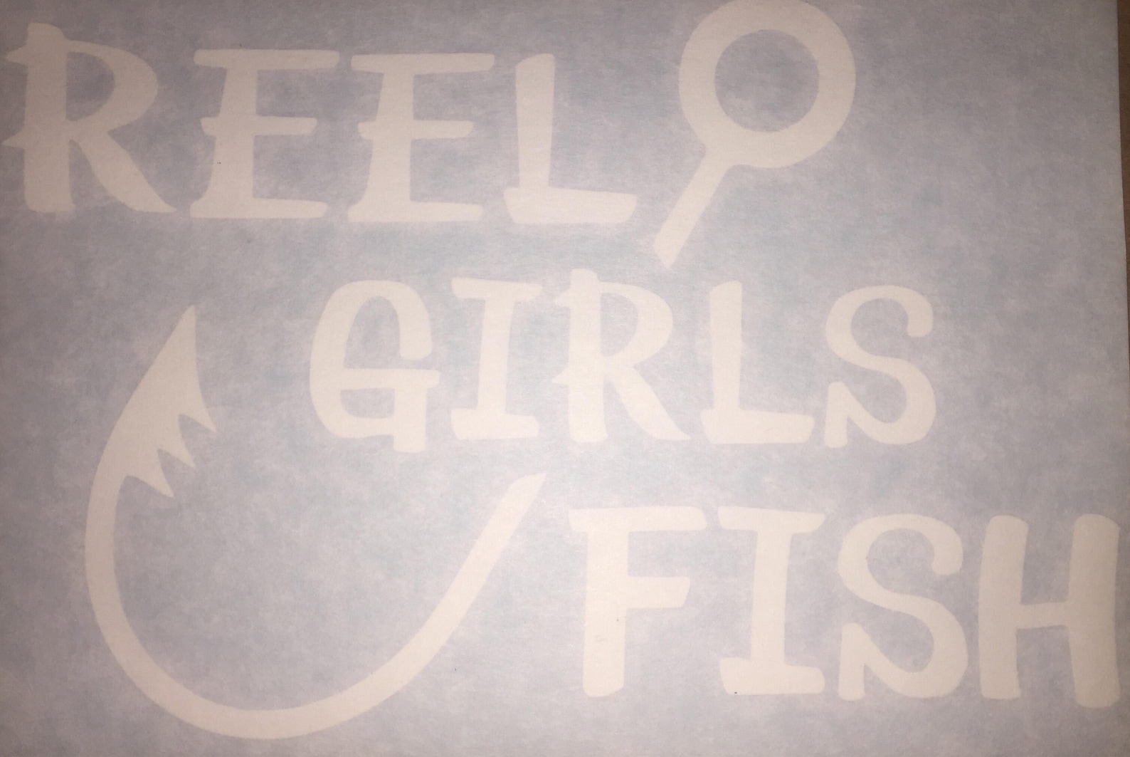 Reel Girls Fish bumper Sticker Girls Fishing vinyl Decal | Etsy