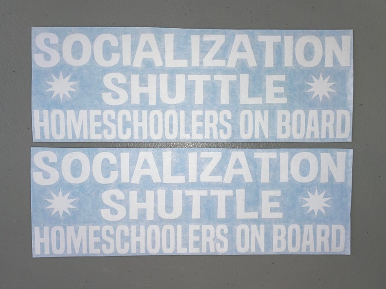 Homeschool Bumper Sticker | Homeschoolers on Board Vinyl Decal ...