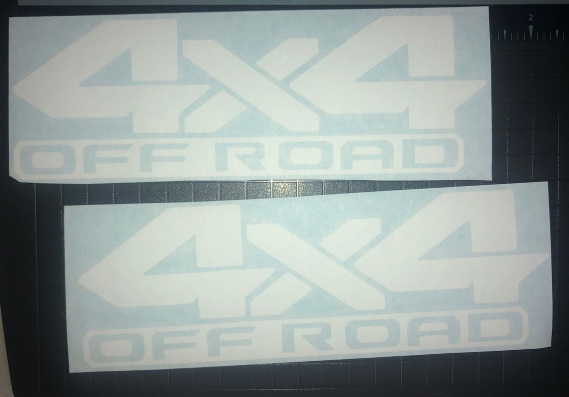 4x4 Bumper Sticker 4x4 Truck Sticker 4x4 Truck Decal 4x4 | Etsy