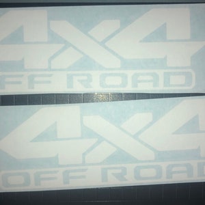 4x4 Bumper Sticker | 4x4 Truck Sticker | 4x4 Truck Decal | 4x4 Vinyl ...