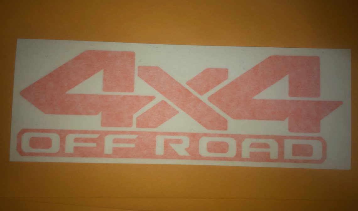 4x4 Bumper Sticker 4x4 Truck Sticker 4x4 Truck Decal 4x4 | Etsy