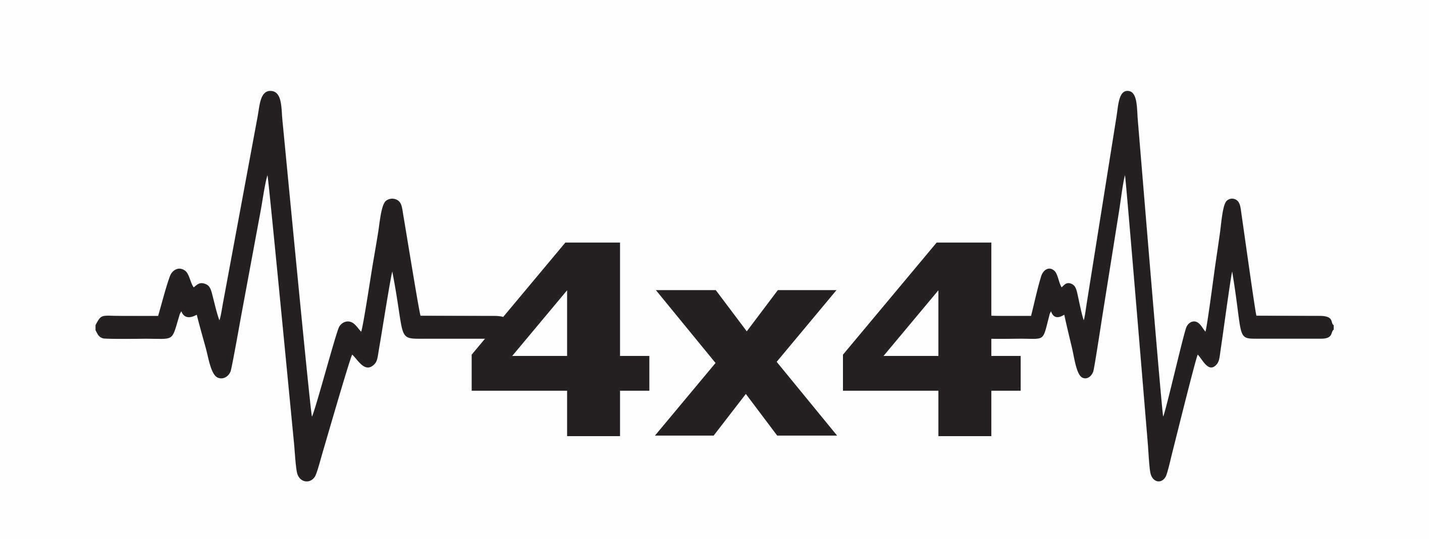 4x4 Truck Decal 4x4 Vinyl Bumper Sticker 4x4 Sticker | Etsy