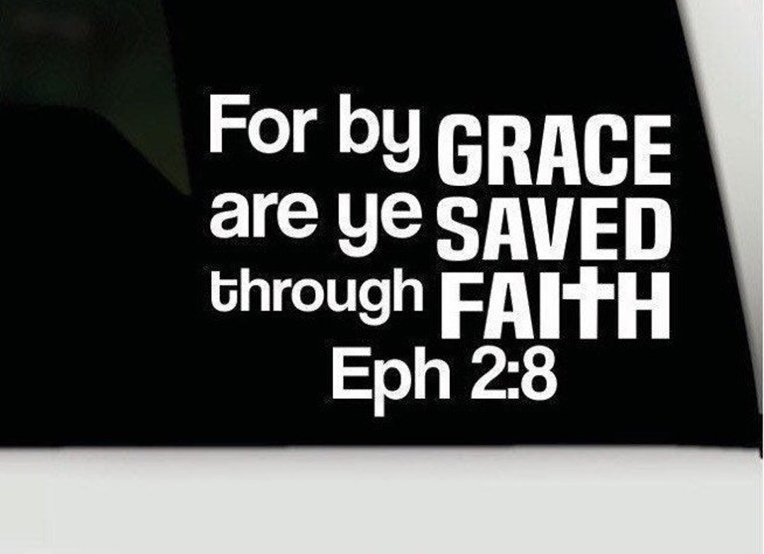 Christian Vinyl Decal Sticker Christian Car Window Decal - Etsy