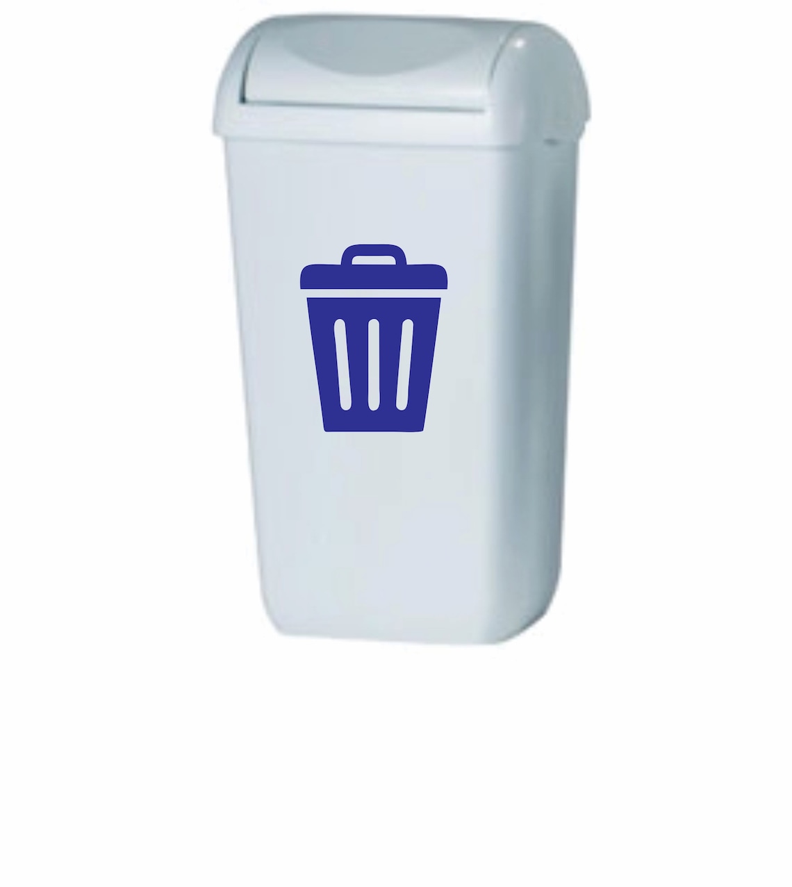 Trash Can Vinyl Decal Garbage Can Vinyl Sticker Trash Can - Etsy